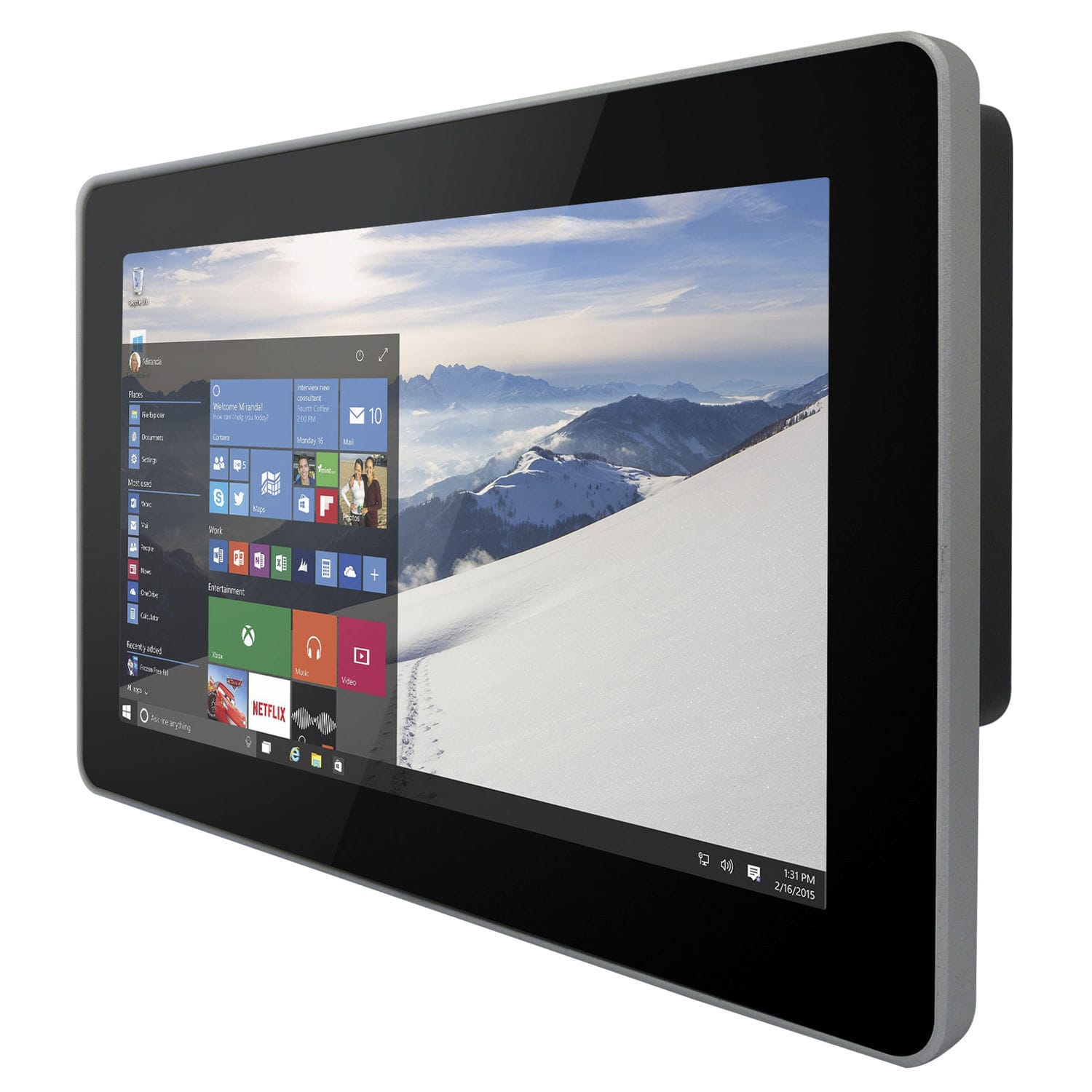 10.1" vehicle-mount computer - W10IB3S-GSH2 - Winmate, Inc. - Intel Bay ...