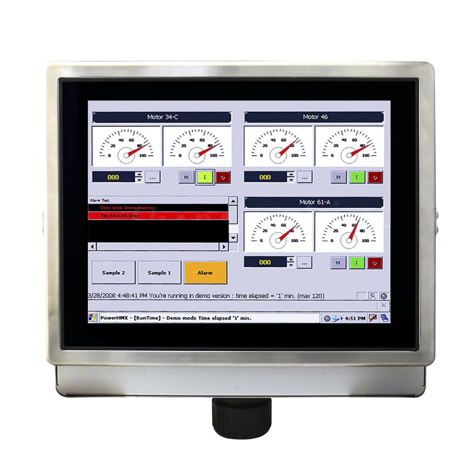 Hazardous area panel PC - R15IB3S-65EX - Winmate, Inc. - LCD / PCAP capacitive touch screen / 15"