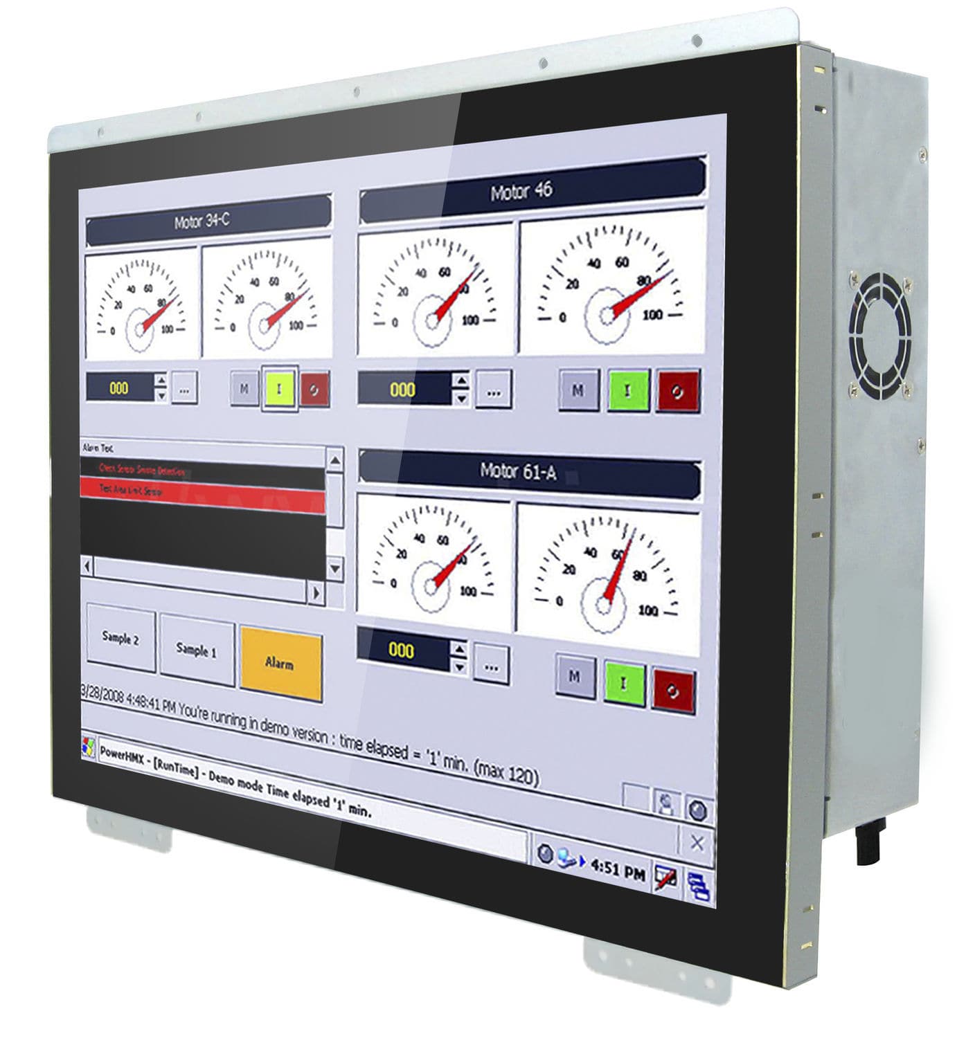 TFT LCD panel PC - R15IK7T-POC3 - Winmate, Inc. - PCAP capacitive touch screen / 15" / 1024 x 768