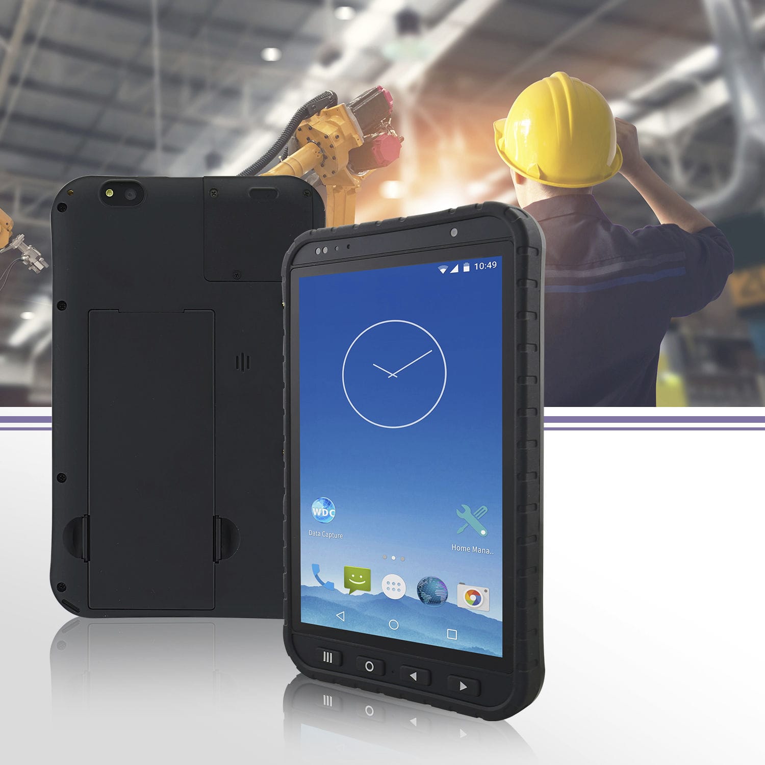 Android tablet - M700DQ8 - Winmate, Inc. - 7" / Qualcomm Snapdragon 660 ...