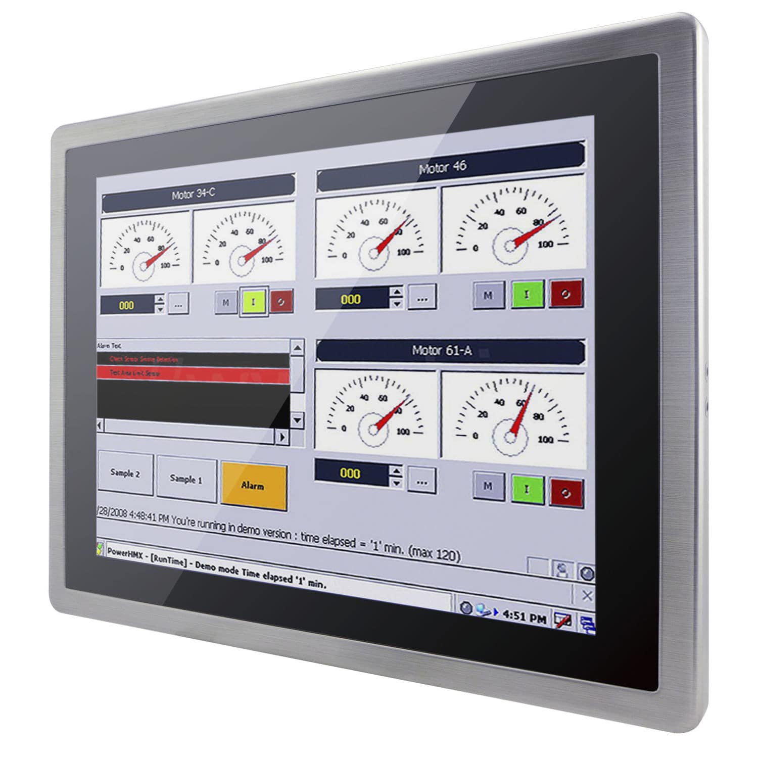 Explosion-proof monitor - R15L600-65EX - Winmate, Inc. - LCD / PCAP ...