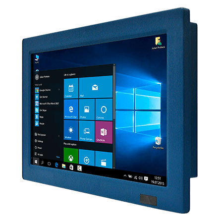 LCD panel PC - W12IAD3S-VMM9(HB) - Winmate, Inc. - widescreen ...