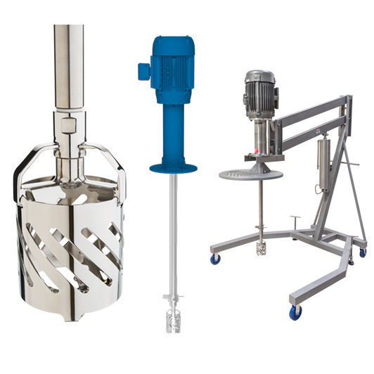 Disperser mixer - Rotosolver® - Admix - rotor / batch / for liquids