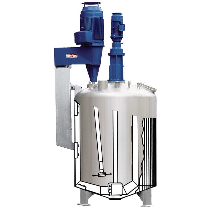 Liquid mixing system - Diamix™ CX - Admix - powder / chemical
