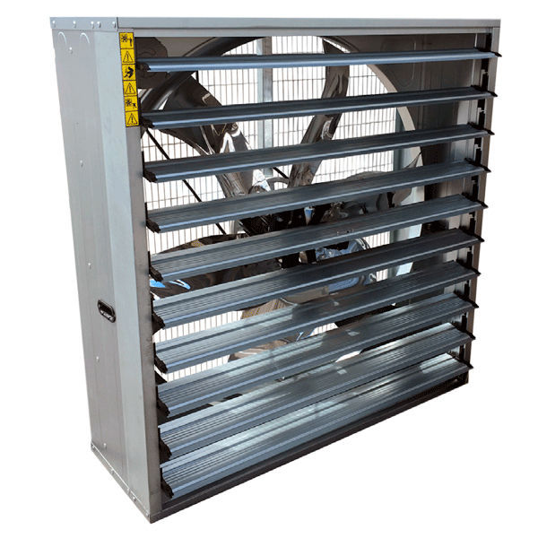 High-flow fan - HELIX MANN - MET MANN - IP55 / axial / extraction