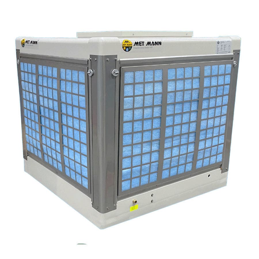 Stationary evaporative cooler - AD SMALL PREMIUM - MET MANN ...