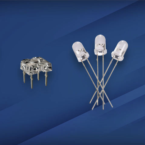 White LED - C5 series - Cree - round / through-hole / high-brightness