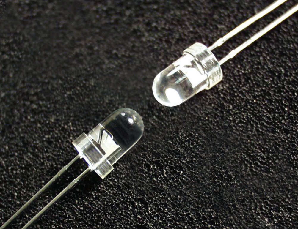 White LED - C5 series - Cree - round / through-hole / high-brightness