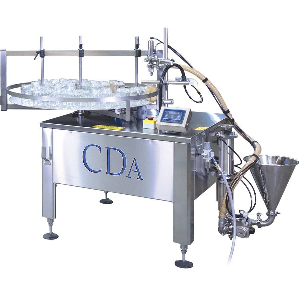 Automatic filling machine - K-Dense - CDA - container / for jars / for food