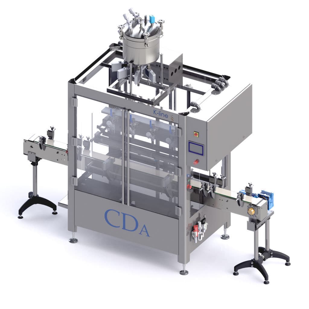 Automatic filling machine - K-Line S - CDA - bottle / flask / for ...