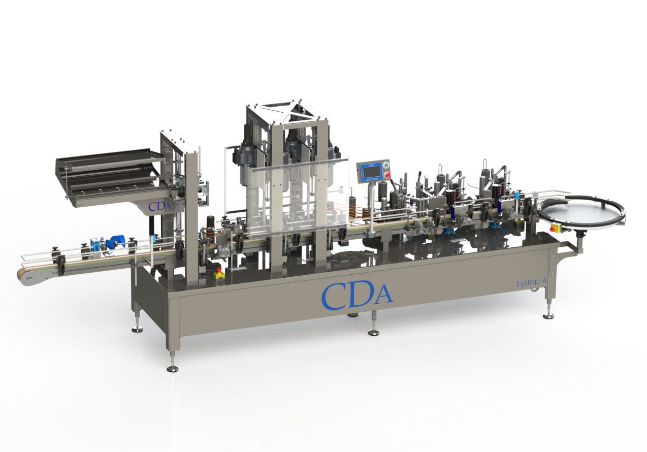 Automatic labelling machine - Lystop 4 - CDA - for bottles / for the ...