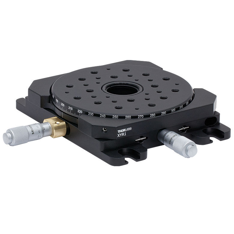 Manual positioner - XYR1 - Thorlabs - rotary / 1-axis / analog