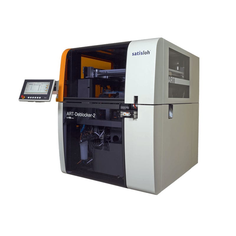 Automatic deblocker for ophthalmic lens production - ART-2 - Satisloh