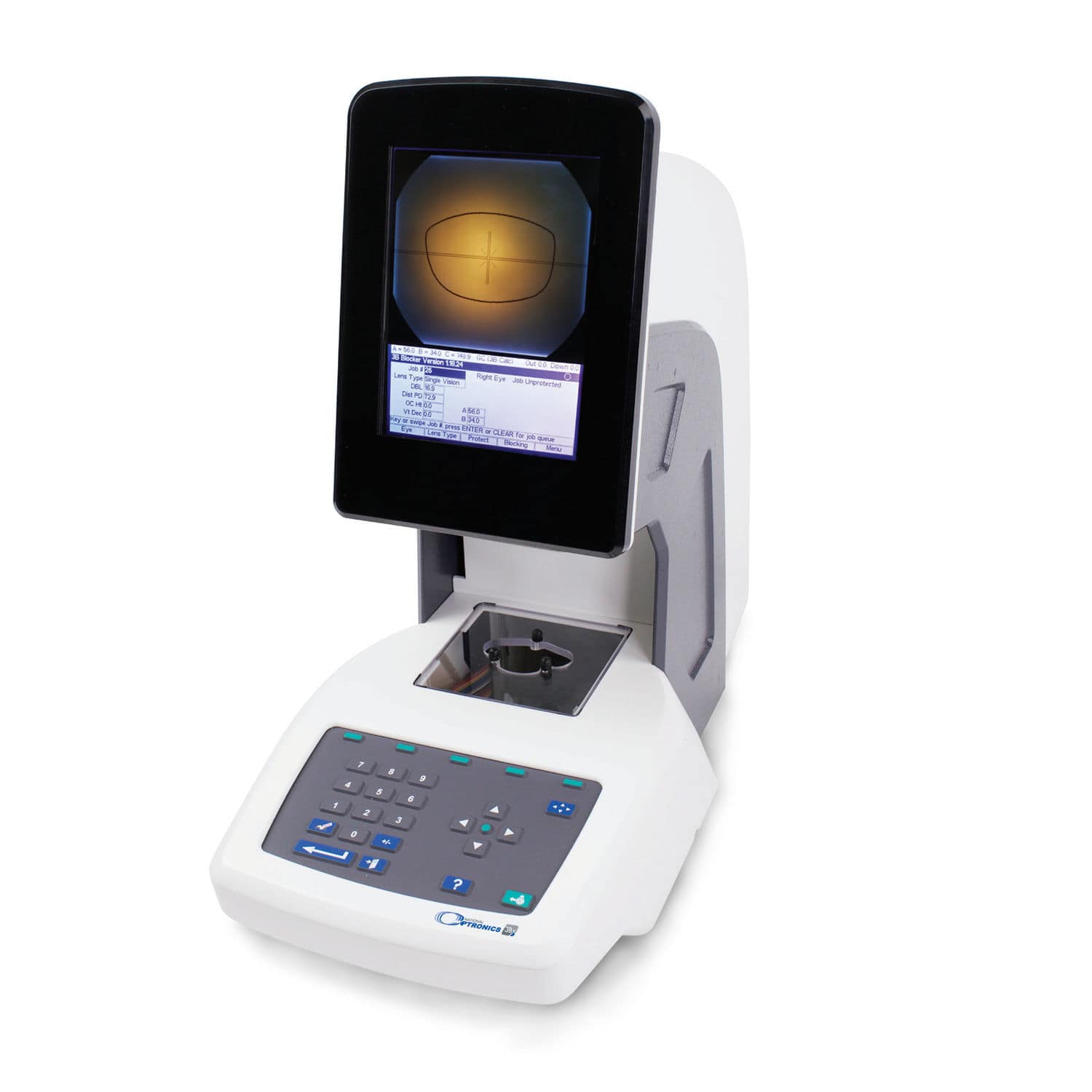 Manual ophthalmic lens blocker - 3Bx Blocker - Satisloh - automatic