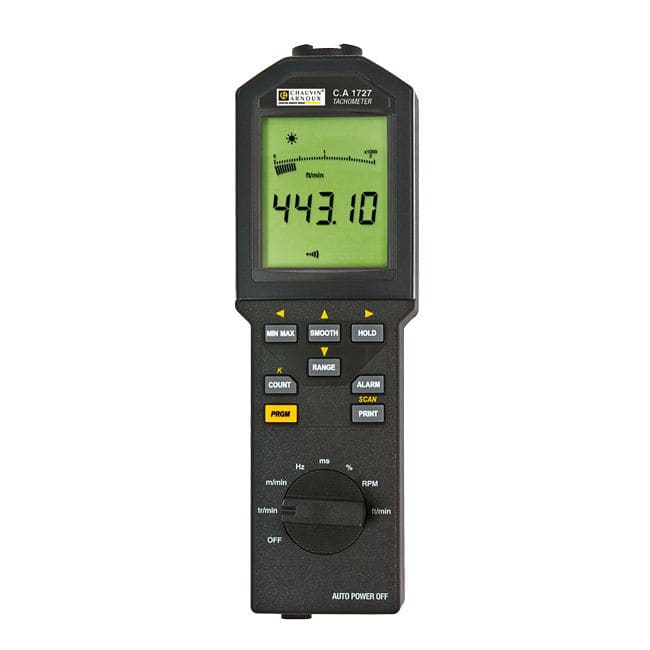 Infrared tachometer - CA1727 - AEMC Instruments - handheld / digital
