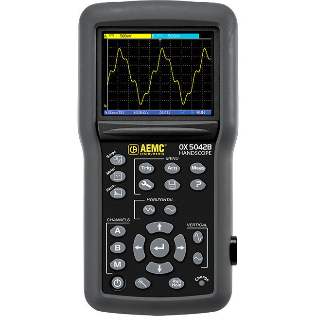 Digital oscilloscope - OX 5042B - AEMC Instruments - portable / 2 ...