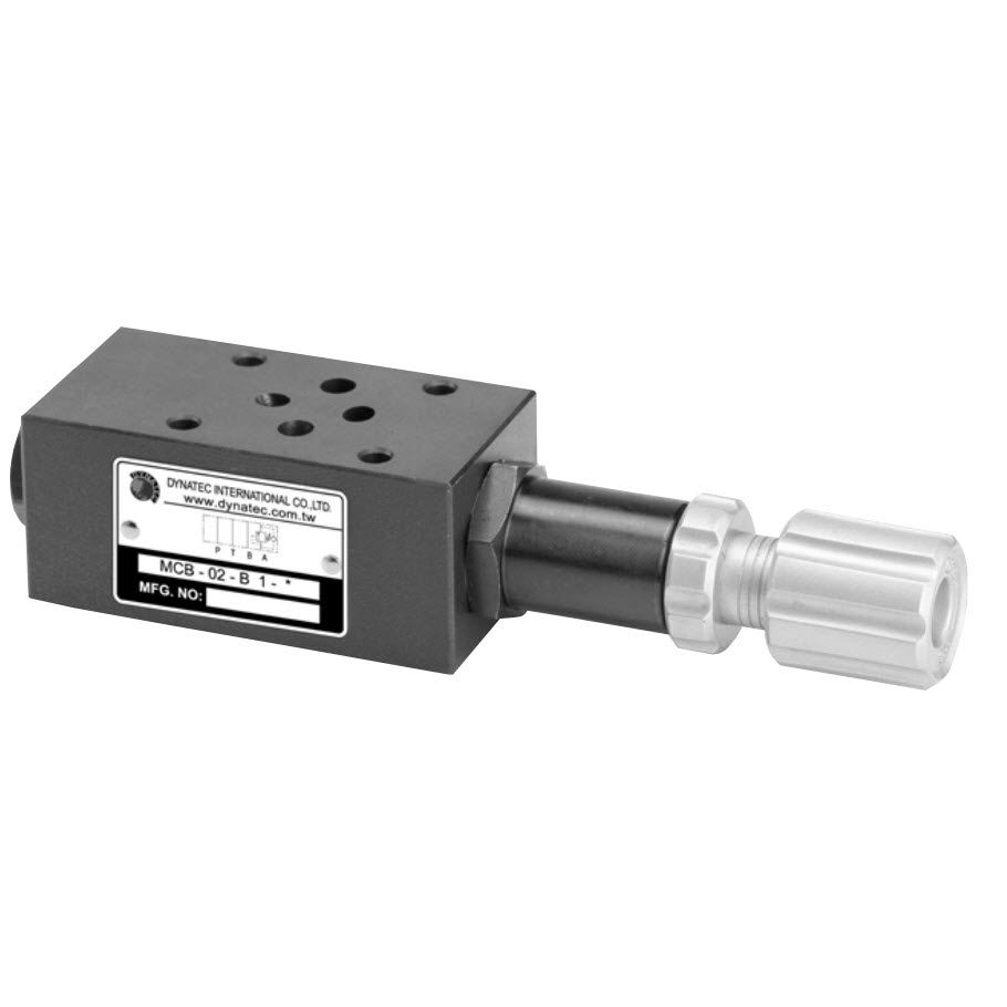 Hydraulic pressure relief valve - M series - Dynatec International Co ...