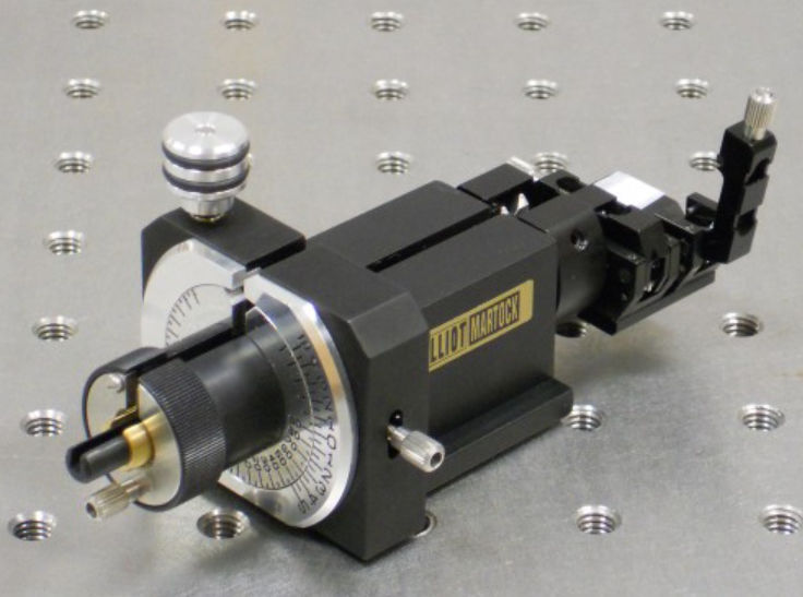 High precision optical fiber rotator - MDE717-RH - Elliot Scientific