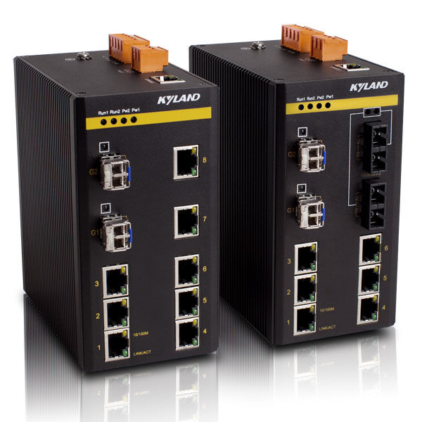 Managed ethernet switch - SICOM3000 - Kyland Technology Co.,Ltd. - 10 ports / 10/100BaseT(X ...