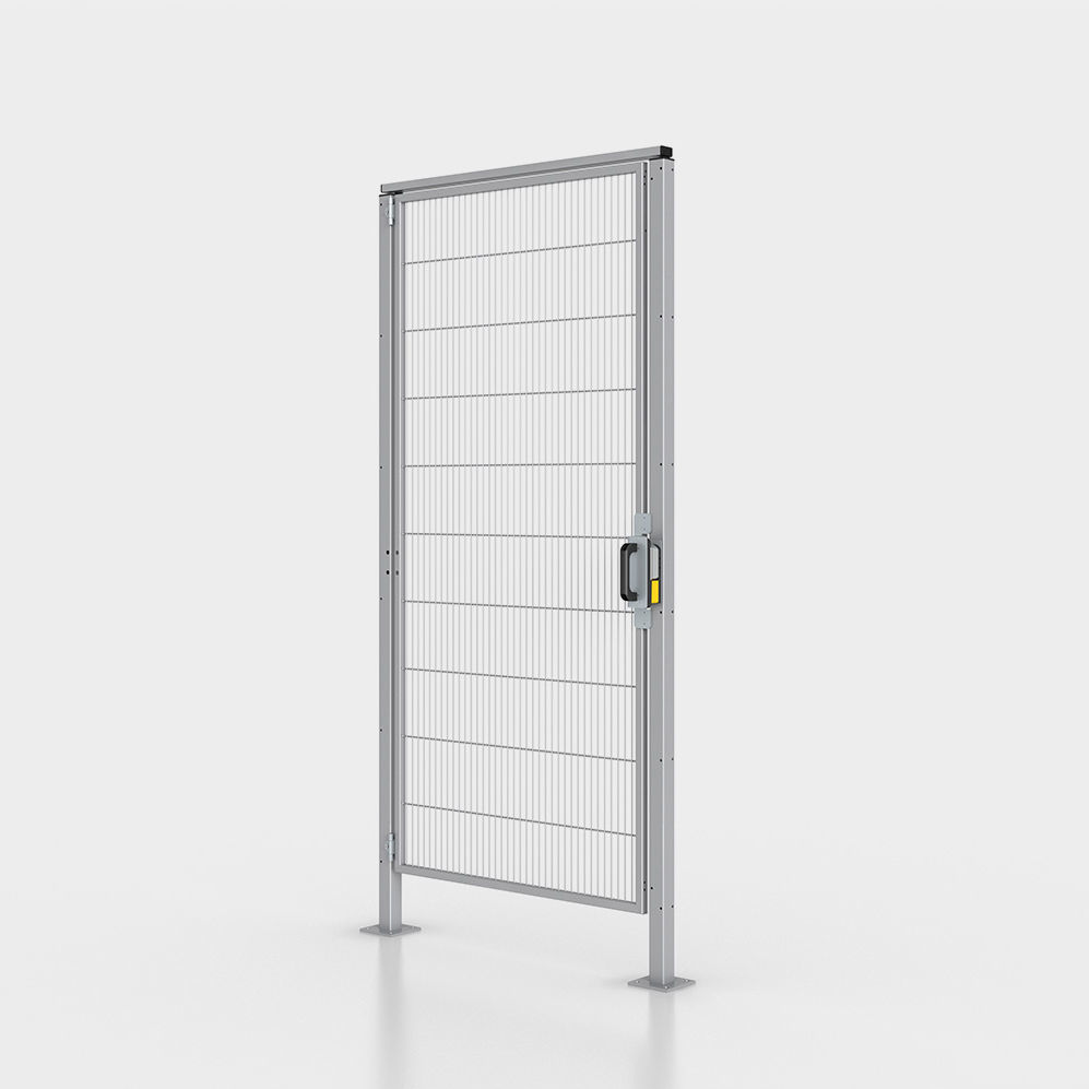 Hinged door - FTW - HANS GEORG BRÜHL - steel / indoor / safety