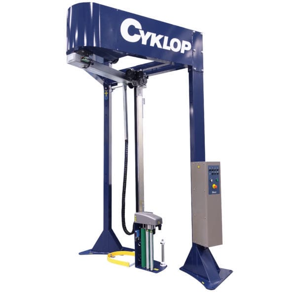 Fully-automatic stretch wrapper - CTA 215 - Cyklop - rotary arm