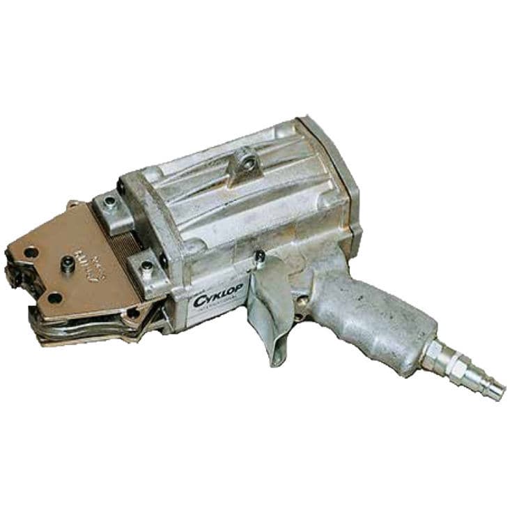 Steel strap strapping tool - PN 6 & PVO - Cyklop - pneumatic / with seal