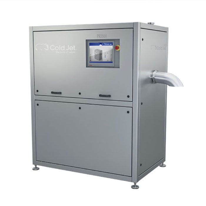 Dry ice pelletizer with touch screen - PR350H - Cold Jet - High Density ...