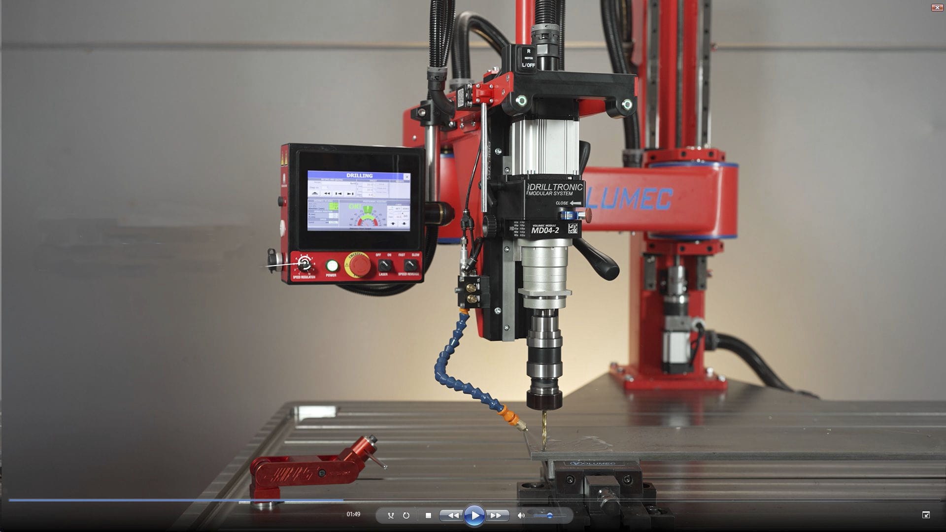 CNC drilling and tapping machine - DRILLTRONIC DTM VAPS-Z - VOLUMEC ...