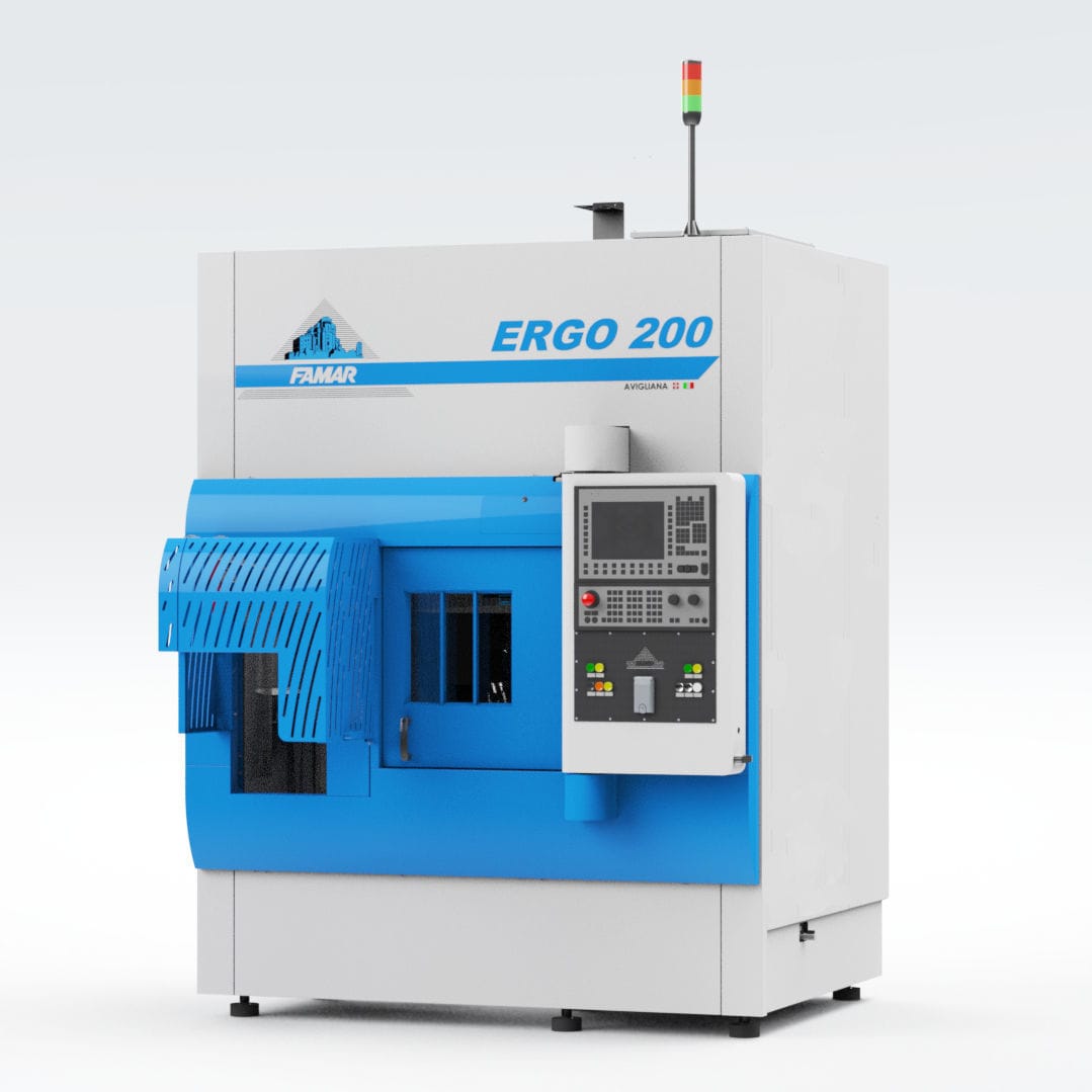 CNC turning machine - ERGO 200 - Famar Srl - vertical / 3-axis / drilling