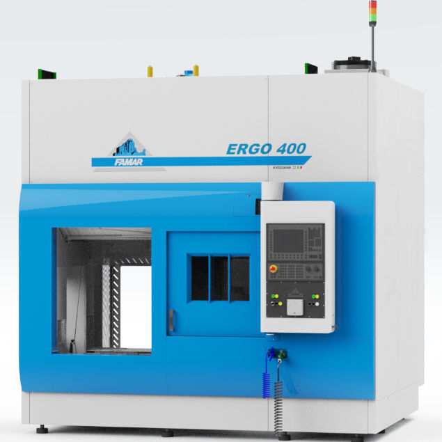 CNC turning machine - ERGO 400 - Famar Srl - vertical / 3-axis / drilling