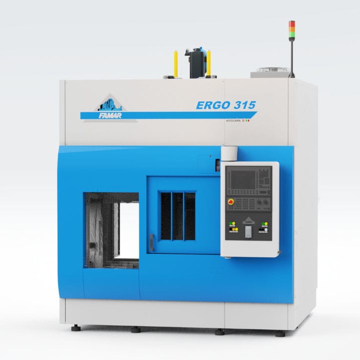 CNC turning machine - ERGO 315 - Famar Srl - vertical / 3-axis / drilling