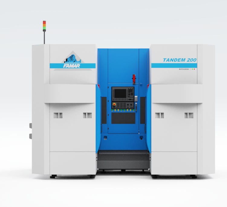 CNC turning machine - TANDEM 200 - Famar Srl - vertical / 3-axis / automated loading/unloading