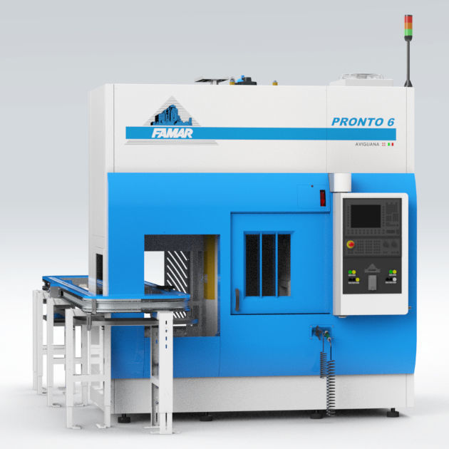 CNC turning machine - PRONTO 6 - Famar Srl - vertical / 3-axis / high ...