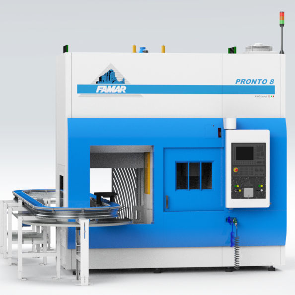 CNC turning machine - PRONTO 8 - Famar Srl - vertical / 3-axis / high ...