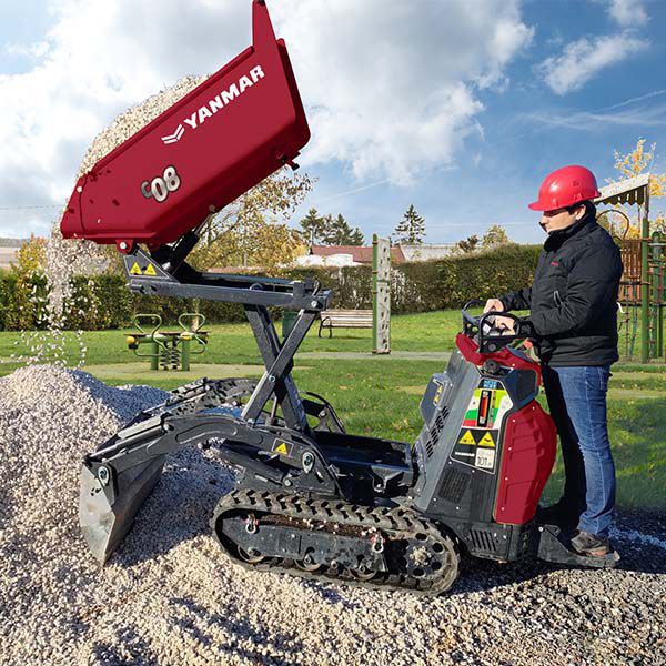 Crawler mini dumper - C08 Hi Tip - YANMAR COMPACT EQUIPMENT EMEA S.A.S ...