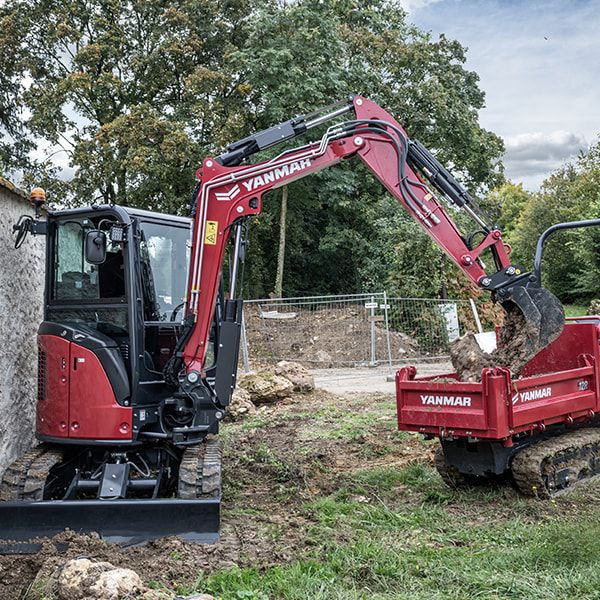 Mini-excavator - ViO33-7 - YANMAR COMPACT EQUIPMENT EMEA S.A.S ...