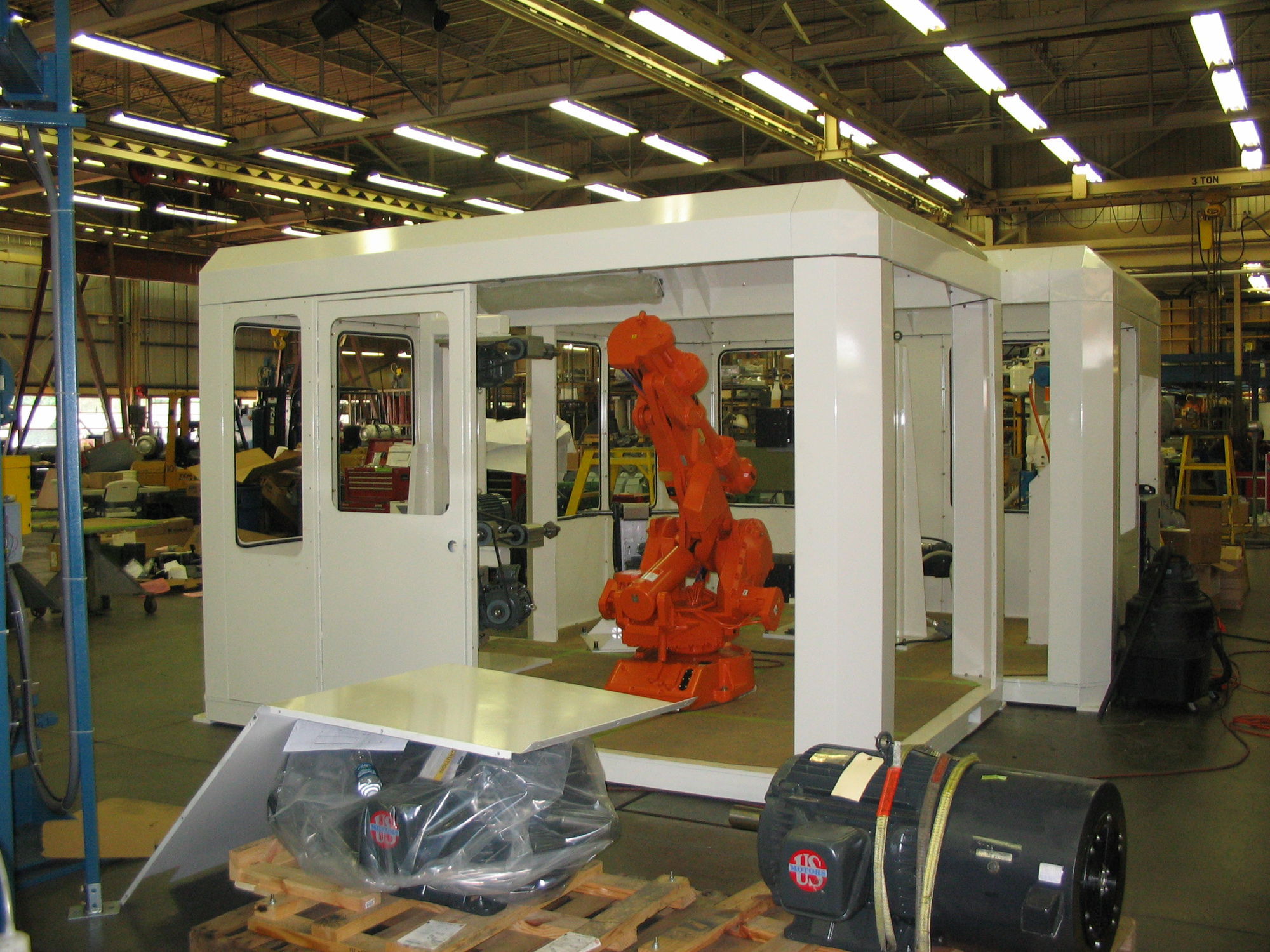Robotic finishing cell - Hammond Roto-Finish - grinding / for machine tools