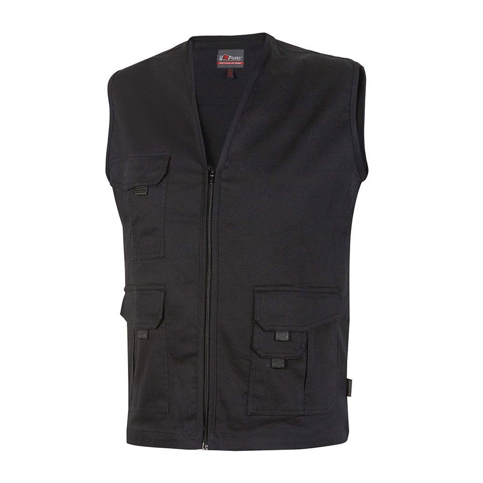 Work vest - CHICA - U Group Srl - cotton / Velcro® / spandex
