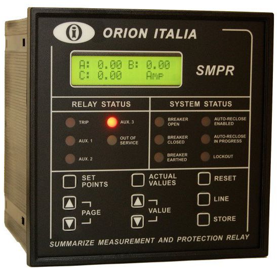 Over-voltage protection relay - SMPR-1 - Orion Italia - over-current ...