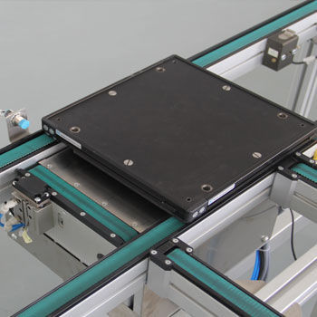 Belt conveyor - PTS series - Modular Assembly Technology - chain ...