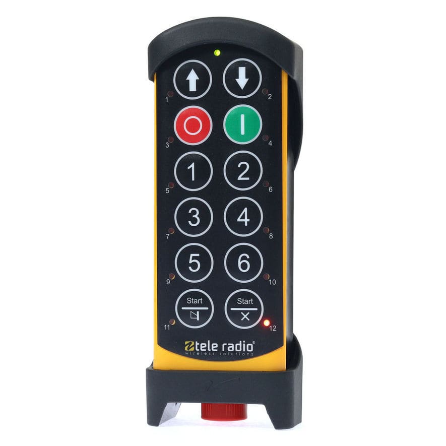 Radio control - PN-T29-12 - Tele Radio - with buttons / industrial ...