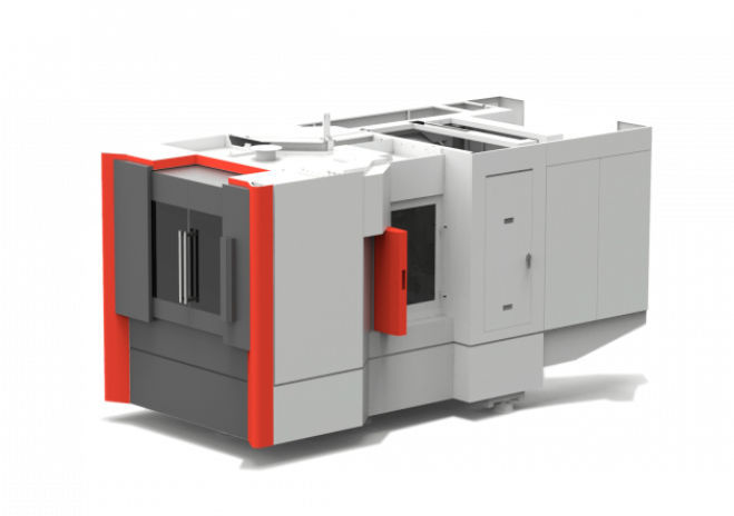 4-axis CNC machining center - Meteor 500B - PCI-SCEMM - horizontal ...