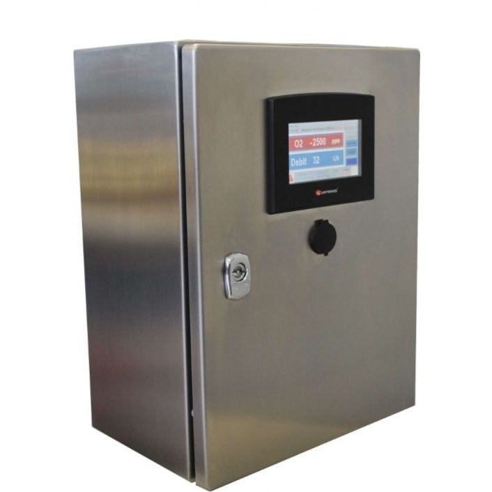 O2 control unit - O2TRACE_FIXE - Asco instruments - digital / trace