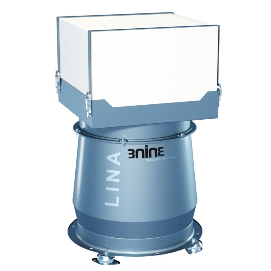 Oil mist collector - Lina 500 - 3nine - filtration media / for machine ...