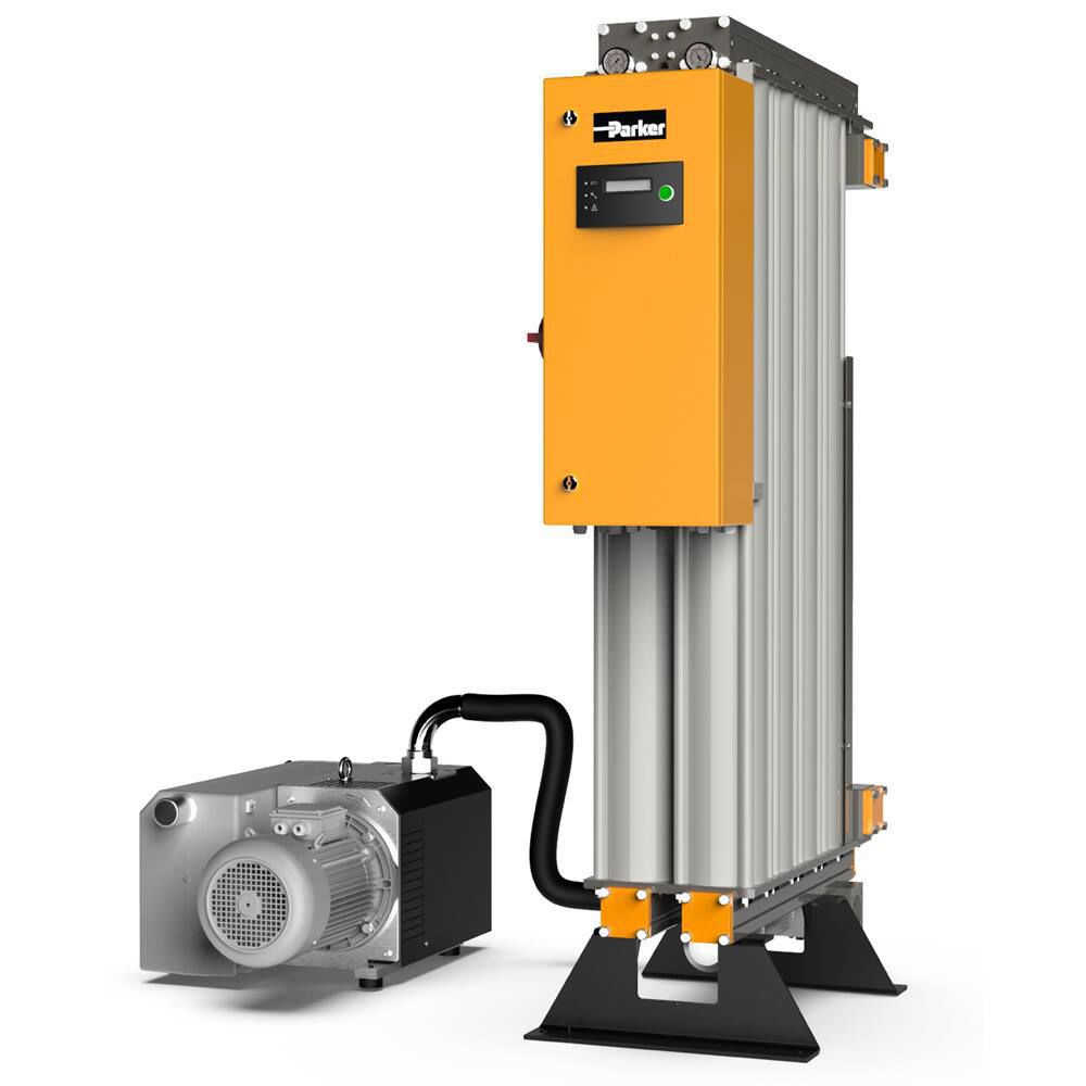 Heatless desiccant compressed air dryer - MXLE LOW ENERGY - Parker ...