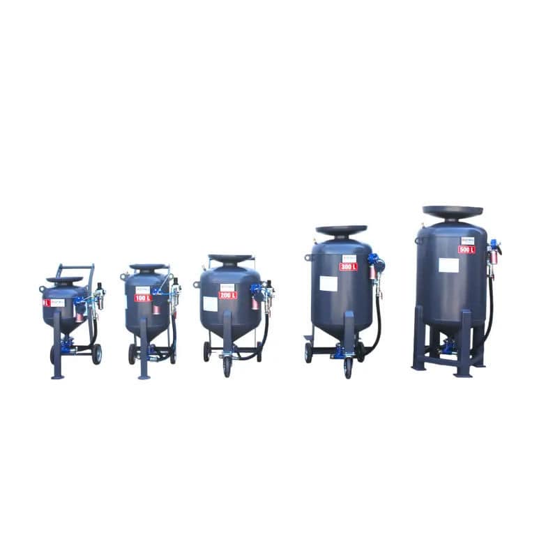 Mobile sandblasting machine - CSK series - Cetingil Machinery Industry ...