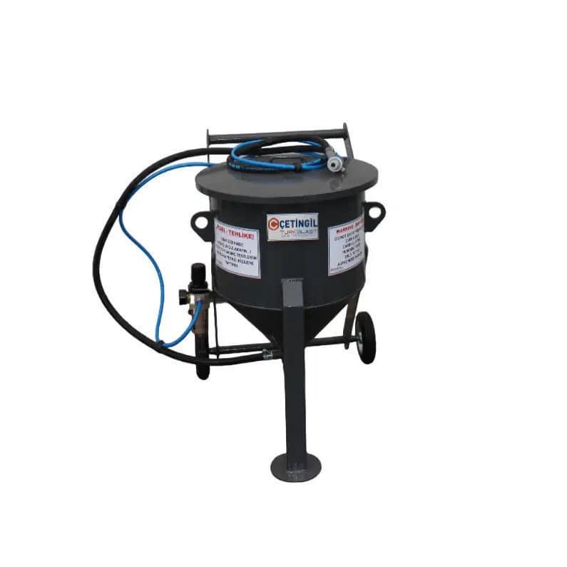 Manual sandblasting machine - VSK 100 - Cetingil Machinery Industry ...