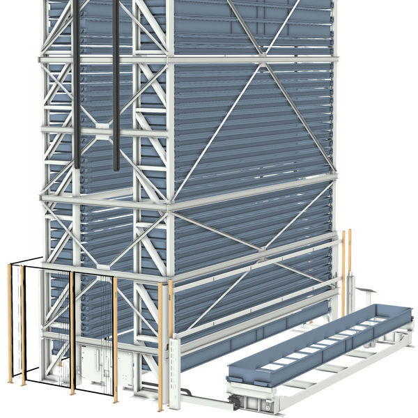Vertical automatic storage system - TowerMat - Kardex - for sheet metal ...