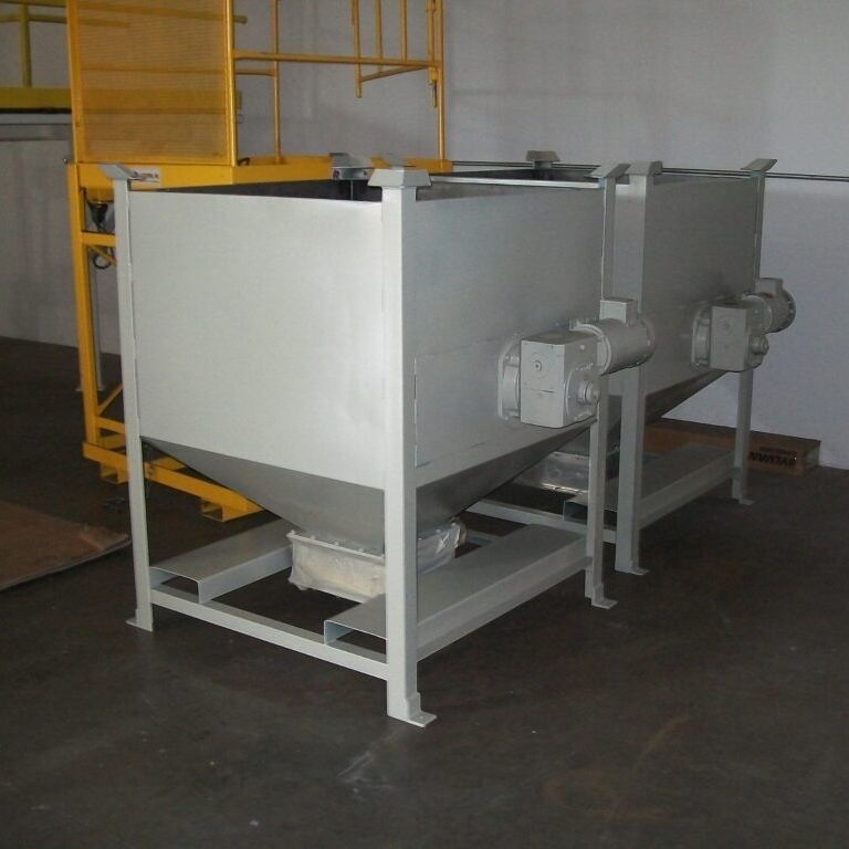 Hopper tank - TSM Control Systems - storage / handling / steel