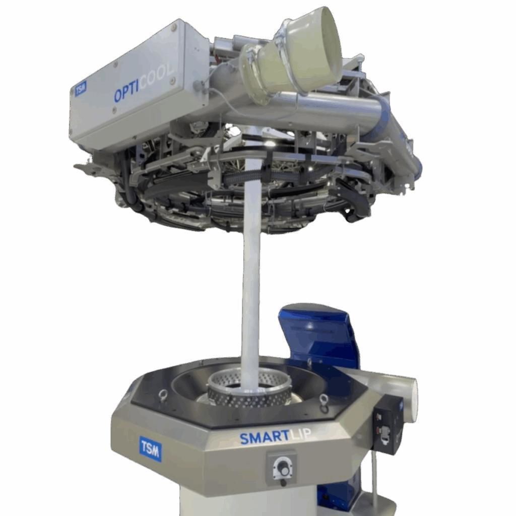 Cooling air ring - OptiCool - TSM Control Systems - blown film / industrial